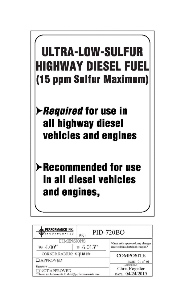 Performance Ink PID-720BO Replacement - Guaranteed Fit