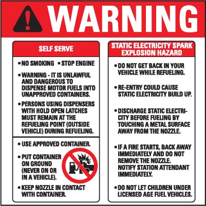 Warning & Safety Signage - Performance Ink