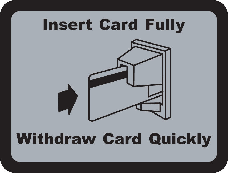 Payment Options Decals - Performance Ink